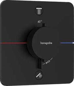 Hansgrohe ShowerSelect Comfort Q sprchová a vanová baterie bez podomítkového tělesa matná černá 15586670