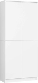 Skříň Rexa III 80 cm bílá