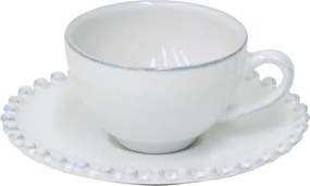 Bílý kameninový šálek na espresso 90 ml Pearl – Costa Nova