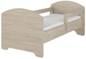 NELLYS Dětská postel SABI v barvě světlý dub (bez šuplíku) Rozměry: 140x70