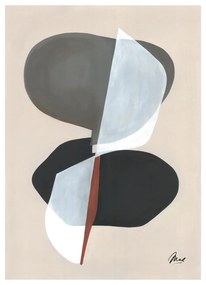 Paper Collective designové moderní obrazy Composition 01 (100 x 140 cm)