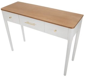Designová konzole Gerlinde 107 cm bílá