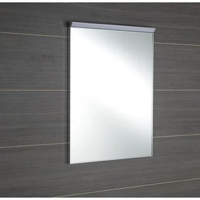 Sapho Bora Zrcadlo v rámu s LED osvětlením a vypínačem, 60x80 cm, chrom, AL768