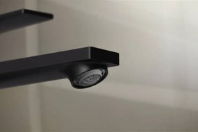 Hansgrohe Rebris E, umyvadlová baterie 110 bez odtokové soupravy, CoolStart, černá matná, 72560670