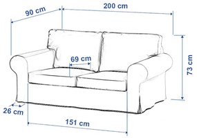 Potah na pohovku IKEA Ektorp 2-místná rozkládací  NOVÝ MODEL 2012