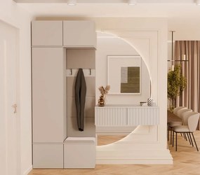 FALCO Předsíňová sestava Gaha II 1SZ1W Odstín: Bílá