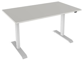 NOBL Dynamic Elektr. nastavitelný polohovací stůl 140x80 Dynamic Dekor stolové desky: bílá, Barva podnože: bílá