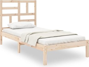 Rám postele masivní dřevo 90 x 190 cm Single 3105915