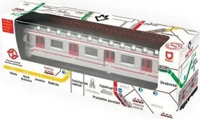 RAPPA Pražské metro - Kovová souprava 16 cm / měřítko 1:110 / od 3 let