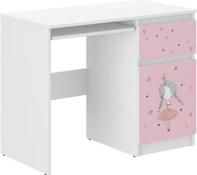 Wooden Toys Dětský psací stůl N-33 PRINCEZNÁ