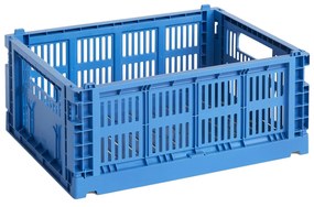 HAY Úložný box Colour Crate M, Electric Blue