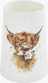 Váza z kostního porcelánu Daisy Coo Cow