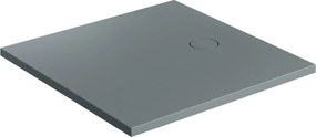 OMNIRES Aquarock M+ - Sprchová vanička 90x90 cm, matná šedá AQUAROCK90-KAG