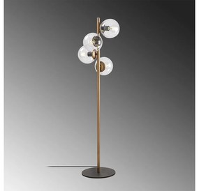 Designová stojanová lampa Qunsia II 130 cm zlatá