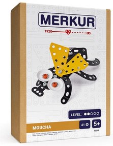 Stavebnice MERKUR Moucha 41ks v krabici 13x18x5cm