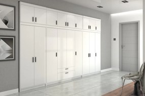 Casarredo - Komfort nábytek Šatní skříň ELINA 3D bílá