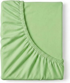 Kvalitex Jersey prostěradlo dětské světle zelené 70x140cm