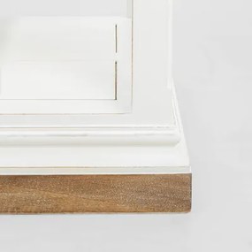 Rustikální konferenční stolek starý ořech ALVERA 120 cm