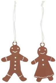 IB Laursen Vánoční ozdoba GINGERBREAD, hnědá