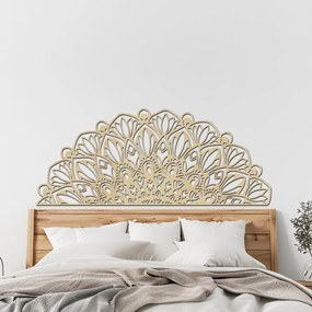 dřevo života Dřevěná mandala k posteli ŽIVOST Rozměry (cm): 120x50, Barevný vzor: Buk