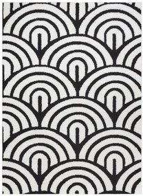 Dywany Łuszczów Kusový koberec Mode 8629 cream/black Rozměry koberců: 140x190