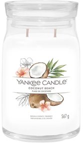 Yankee Candle – Signature svíčka Coconut Beach (Kokosová pláž) Velikost: velká 567 g