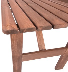 ROJAPLAST Zahradní stůl - MIRIAM, 150x70 cm, dřevěný