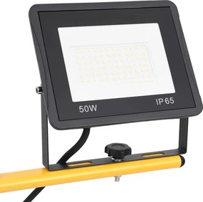 LED reflektor se stojanem 2 x 50 W studené bílé světlo 149661