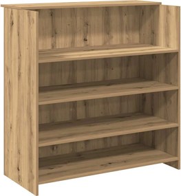 Recepční stůl dub artisan 100x50x103,5 cm kompozitní dřevo 3324168