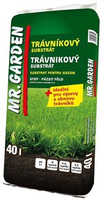 Mr.Garden Substrát trávníkový 40 l