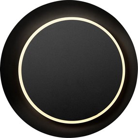 Toolight Toolight, nástěnné LED svítidlo 20cm, 10W, 3000K, LHJ082-W, černá, OSW-60040