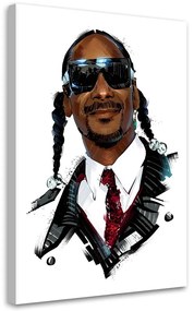 Gario Obraz na plátně Portrét Snoop Dogga - Nikita Abakumov Rozměry: 40 x 60 cm