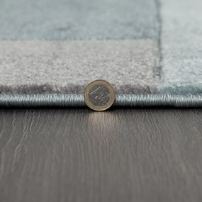 Flair Rugs koberce Kusový koberec Hand Carved Cosmos Denim Blue Rozměry koberců: 160x230