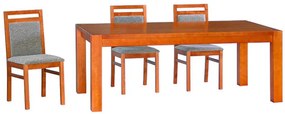 Jídelní stůl CUBIS - masivní BUK 80 x 120 cm,  (na výběr více variant)