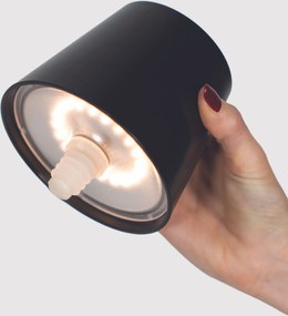 Bezdrátová lampa Poldina Stopper červená