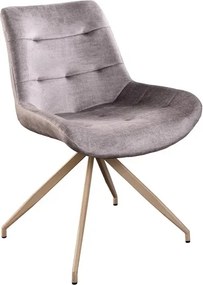 Designová židle Amiyah taupe / béžová