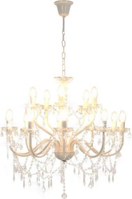 Lustr 2patrový bílý 15 x žárovka E14 281612