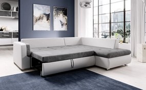Casarredo - Komfort nábytek Rohová sedací souprava FELLITO M120/KR74 rozkládací, pravá