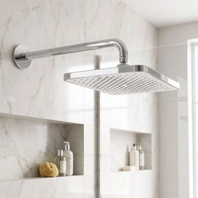 Rea Rea, obdélníková dešťová sprcha 380x210 mm, JS-032, chromová, REA-P0392
