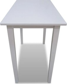 vidaXL dřevěný barový stůl [241701] Barva: Hnědá