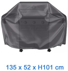 Obal na plynový gril M 135x52xH101 cm Aerocover
