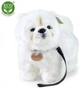 RAPPA Plyšový pes čau-čau 30 cm / ECO-FRIENDLY / od 0 měsíců