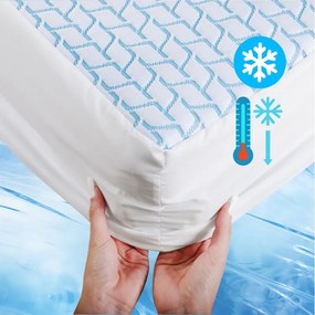 Chladivá plachta IceFresh Comfort s gumičkou po obvodu EMI, Plachta 90x200