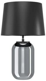 Eglo 390063 - Stolní lampa CUITE 1xE27/40W/230V černá/kouřová