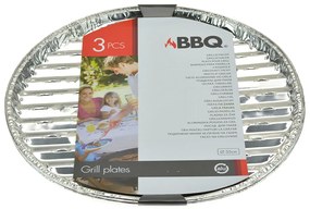 Grilovací hliníkové tácky BBQ - Set 3ks (35cm)