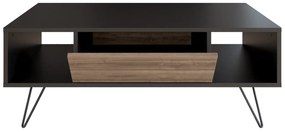 Designový konferenční stolek Baqia 120 cm ořech černý