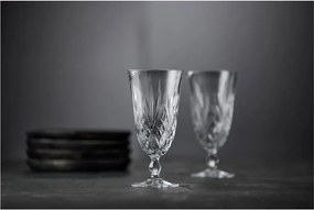 Křišťálové skleničky v sadě 4 ks na pivo 400 ml Melodia – Lyngby Glas