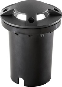 FAN I-HUMMER-R4-ANT Pojízdné svítidlo Faro Carrabile Hummer Inox, antracitové, 1 x GU10, 10,5 x 10,5 x 14,4 cm, IP67 - FANEUROPE