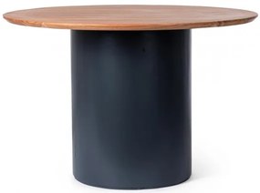 BIZZOTTO Designový jídelní stůl OJAS tmavě modrý 115 cm 0747148