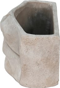 Usměvavý cementový květináč Mouth - 27*16*16 cm